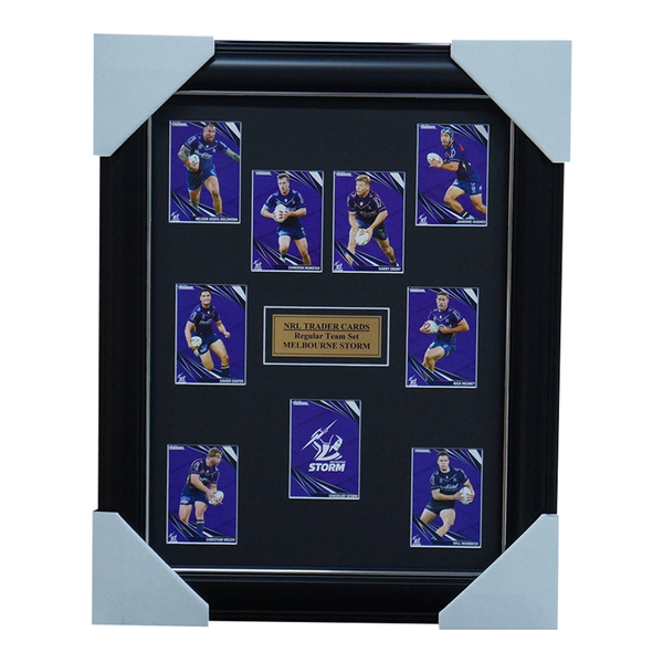2024 NRL Traders Cards Melbourne Storm Team Set Framed - 5793 – HT ...