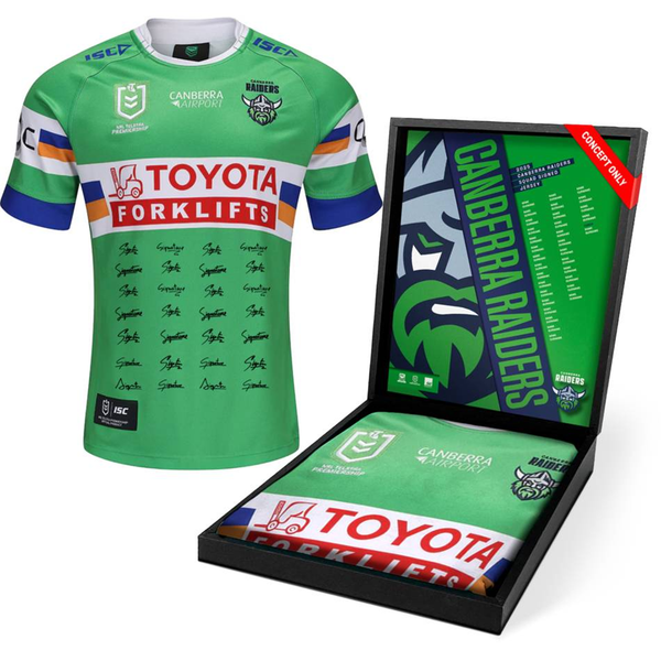 Canberra Raiders Football Club 2025 NRL Team Signed Guernsey - 7106 ...