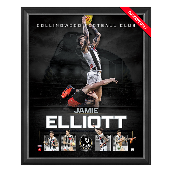 Jamie Elliott Collingwood Official Licensed AFL Print Framed - 5952 ...