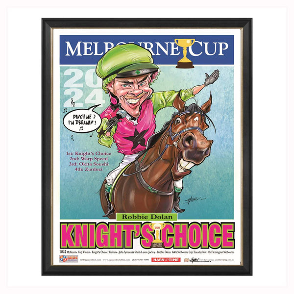 Knight's Choice 2024 Melbourne Cup Champion Horse Racing Harv Time Car ...