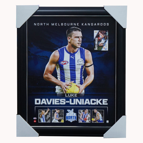 Luke Davies-Uniacke North Melbourne 2023 Official AFL Sportsprint Fram ...