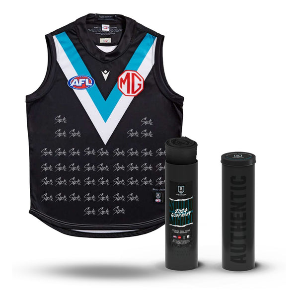 Port Adelaide Power Football Club 2024 AFL Official Team Signed Guerns ...