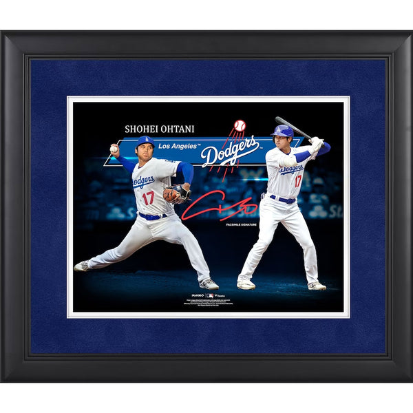 Shohei Ohtani Los Angeles Dodgers MLB Official Framed 11" x 14" Spotli ...