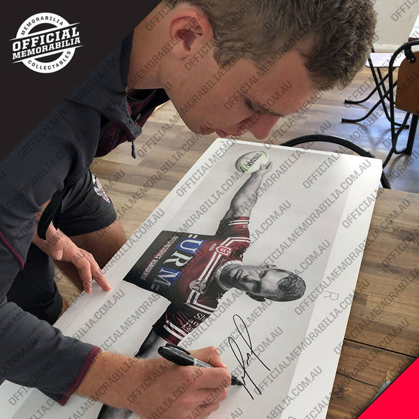 Tom Trbojevic ‘TURBO’ Official NRL Manly Sea Eagles Full Size Wings Fr ...