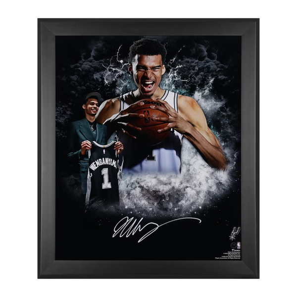 Victor Wembanyama San Antonio Spurs Autographed Fanatics Authentic Fra ...