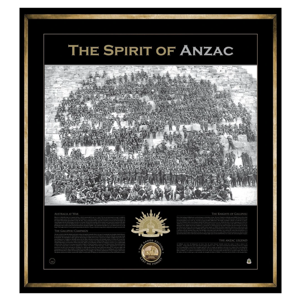 Anzacs at War - Fall of Anzac Limited Edition Print - 3003 – HT Framing ...