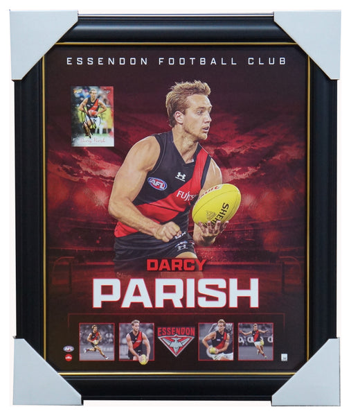 Darcy Parish Essendon F.C. Official Licensed AFL Print Framed + Signed ...