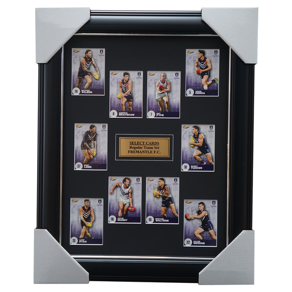 Fremantle Dockers 2021 Select Card Set Framed Nat Fyfe Walters - 4641 ...