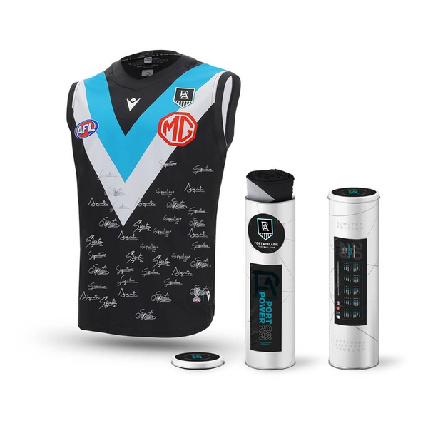Port Adelaide Power Football Club 2023 AFL Official Team Signed Guerns ...